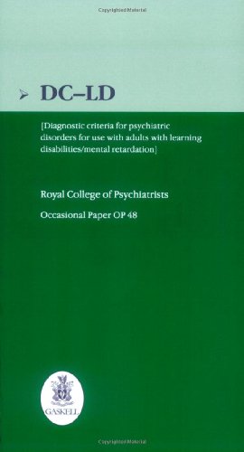DC-LD: Diagnostic Criteria for Psych Disorders (Learning Disabilities ...